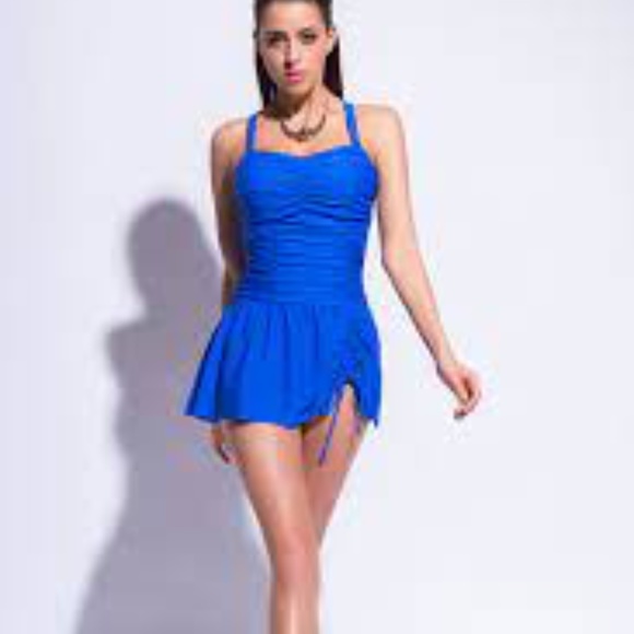 Seekers Contour | Swim | Seekers Contour Cobalt Blue Bathing Suit 8w ...